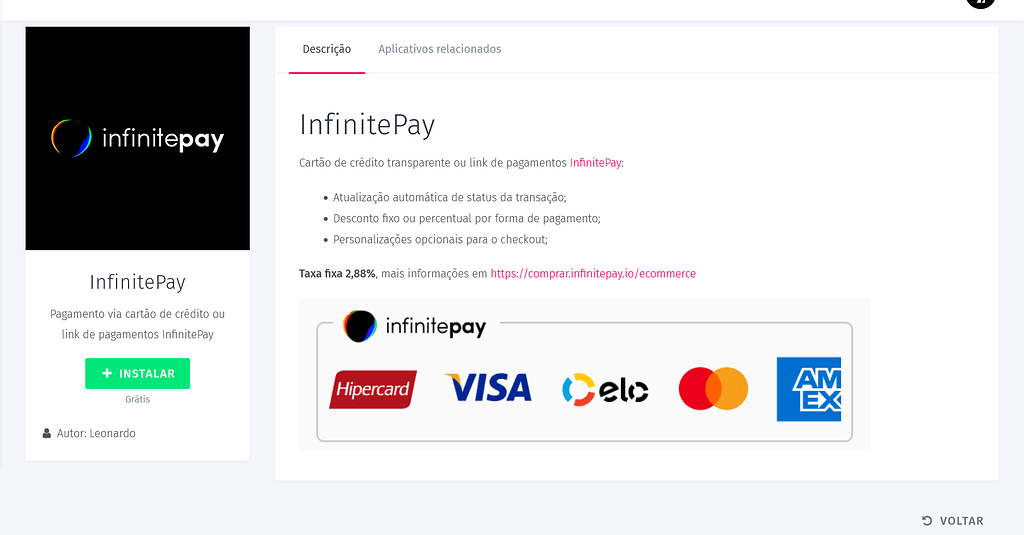 Como integrar com a Infinite Pay? - Pagamento - E-Com Plus Community